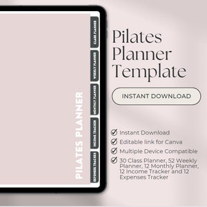 Pilates Planner - Etsy