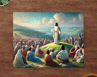 Kids' Jesus Puzzle, Follow Jesus Puzzle, Childrens Religious Puzzle ...