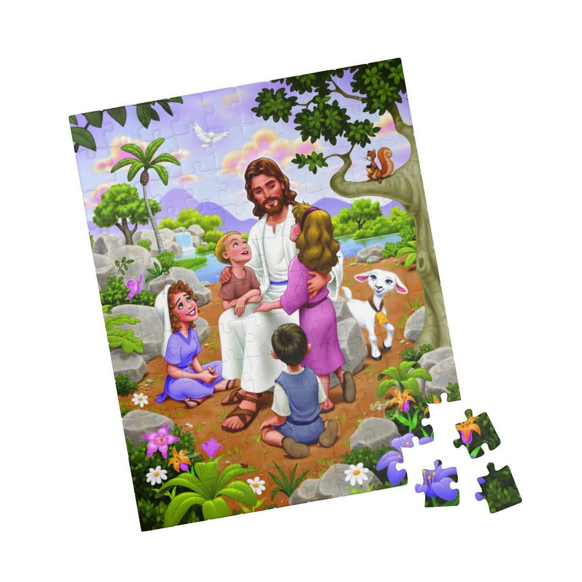 Jesus Puzzle for Kids and Adults - Christian Jigsaw Puzzle Toy ...