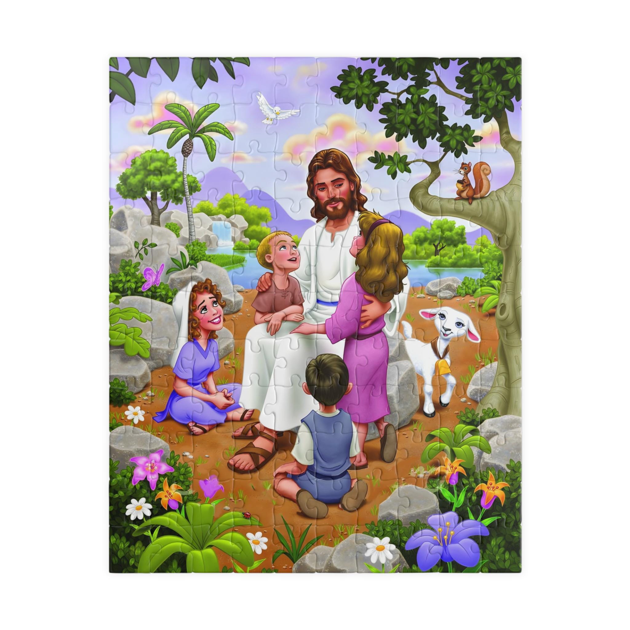 Jesus Puzzle for Kids and Adults - Christian Jigsaw Puzzle Toy ...
