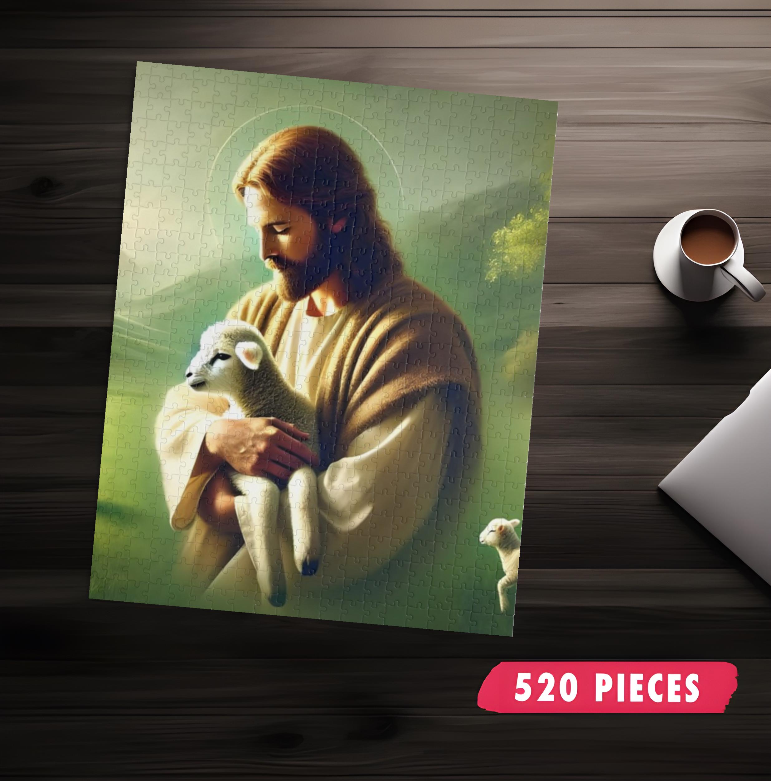 Jesus Puzzle for Kids and Adults - Christian Jigsaw Puzzle Toy ...