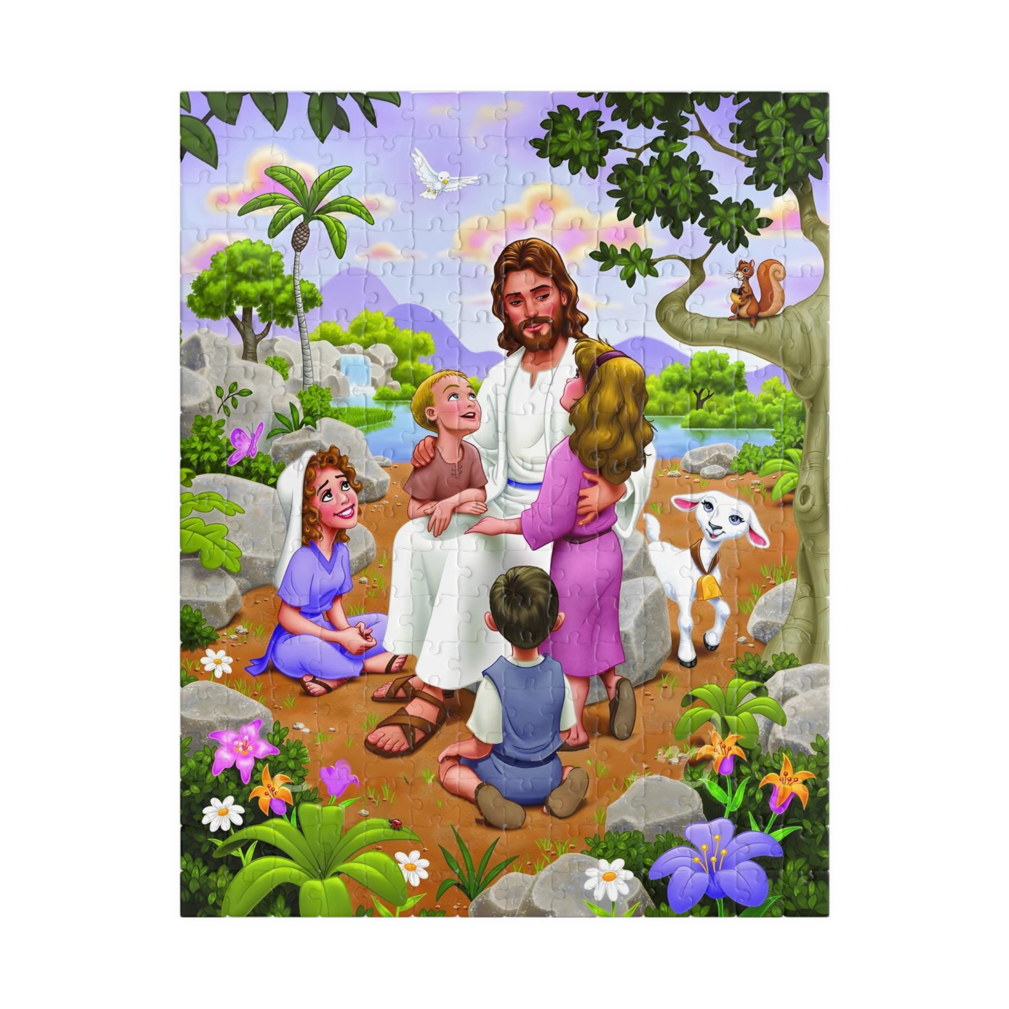 Jesus Puzzle for Kids and Adults - Christian Jigsaw Puzzle Toy ...