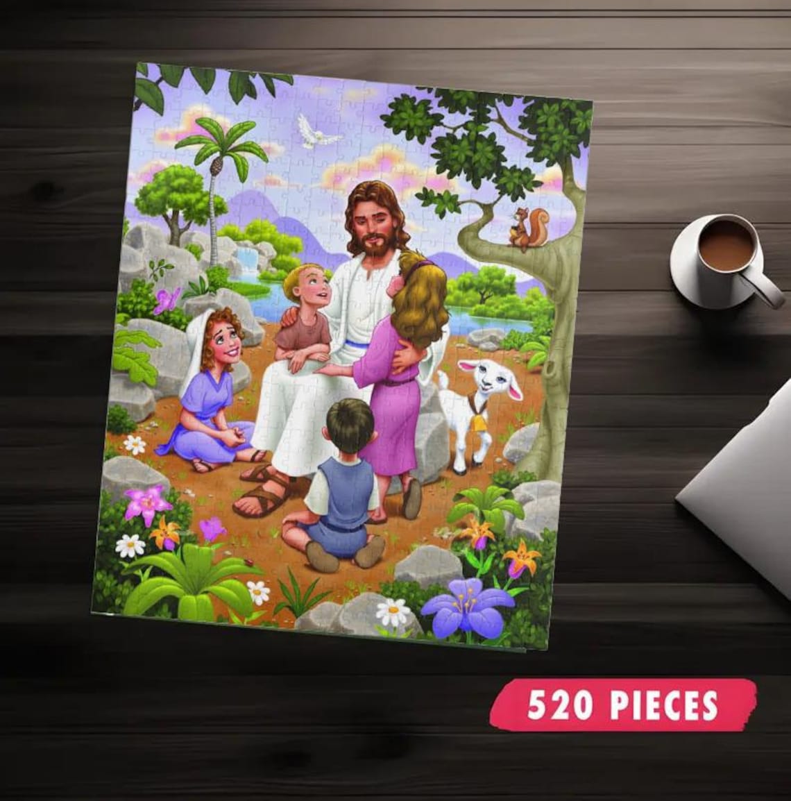 Jesus Puzzle for Kids and Adults - Christian Jigsaw Puzzle Toy ...
