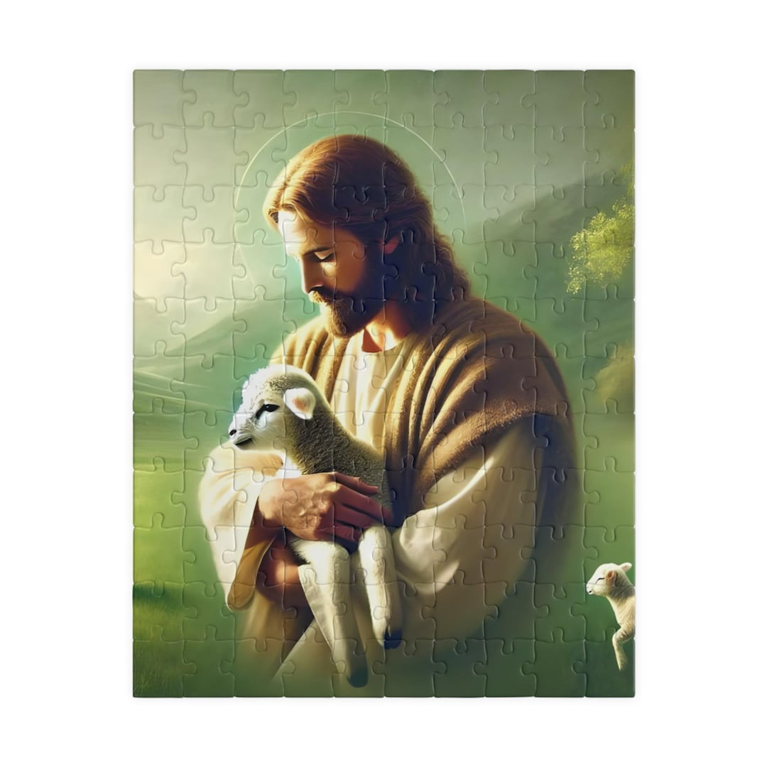 Jesus Puzzle for Kids and Adults - Christian Jigsaw Puzzle Toy ...