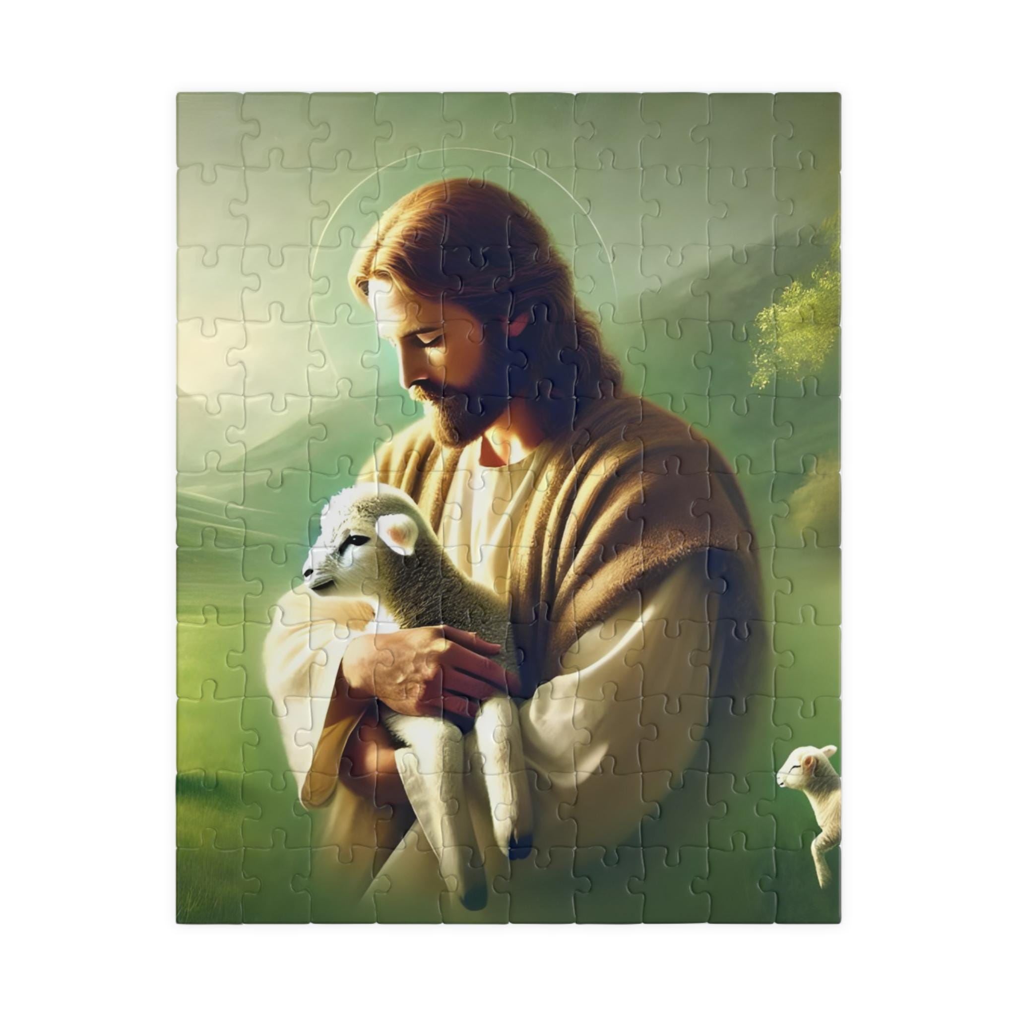 Jesus Puzzle for Kids and Adults - Christian Jigsaw Puzzle Toy ...