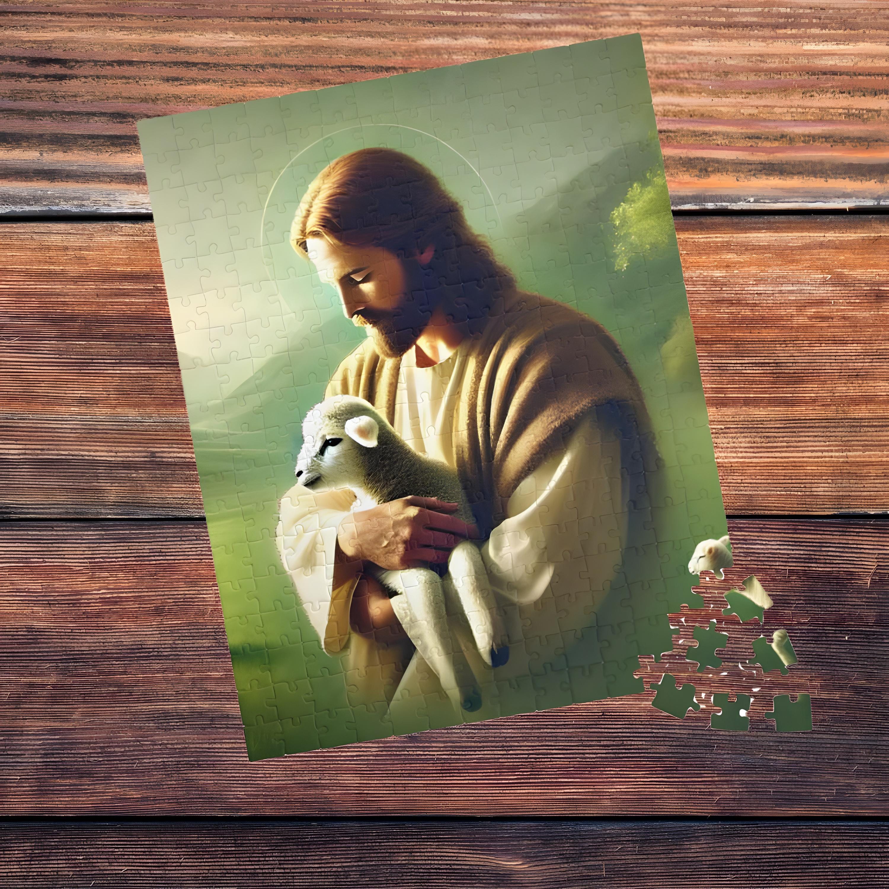 Jesus Puzzle for Kids and Adults - Christian Jigsaw Puzzle Toy ...