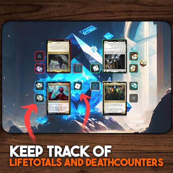 Commander Playmat - Etsy