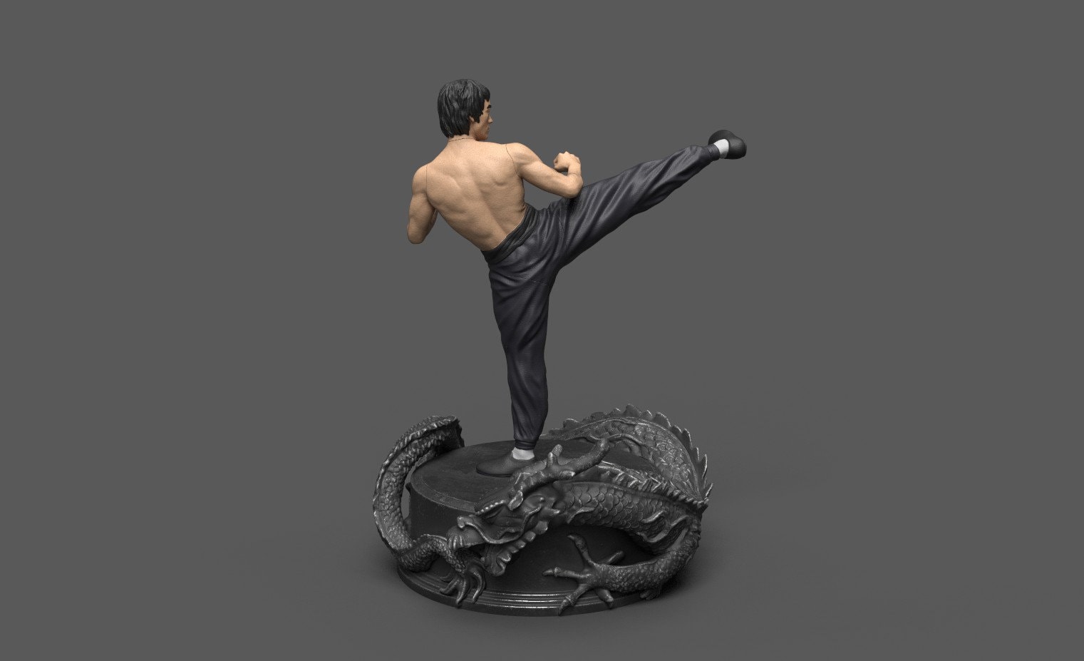 Bruce Lee 3D Model STL File (digital Download) - Etsy