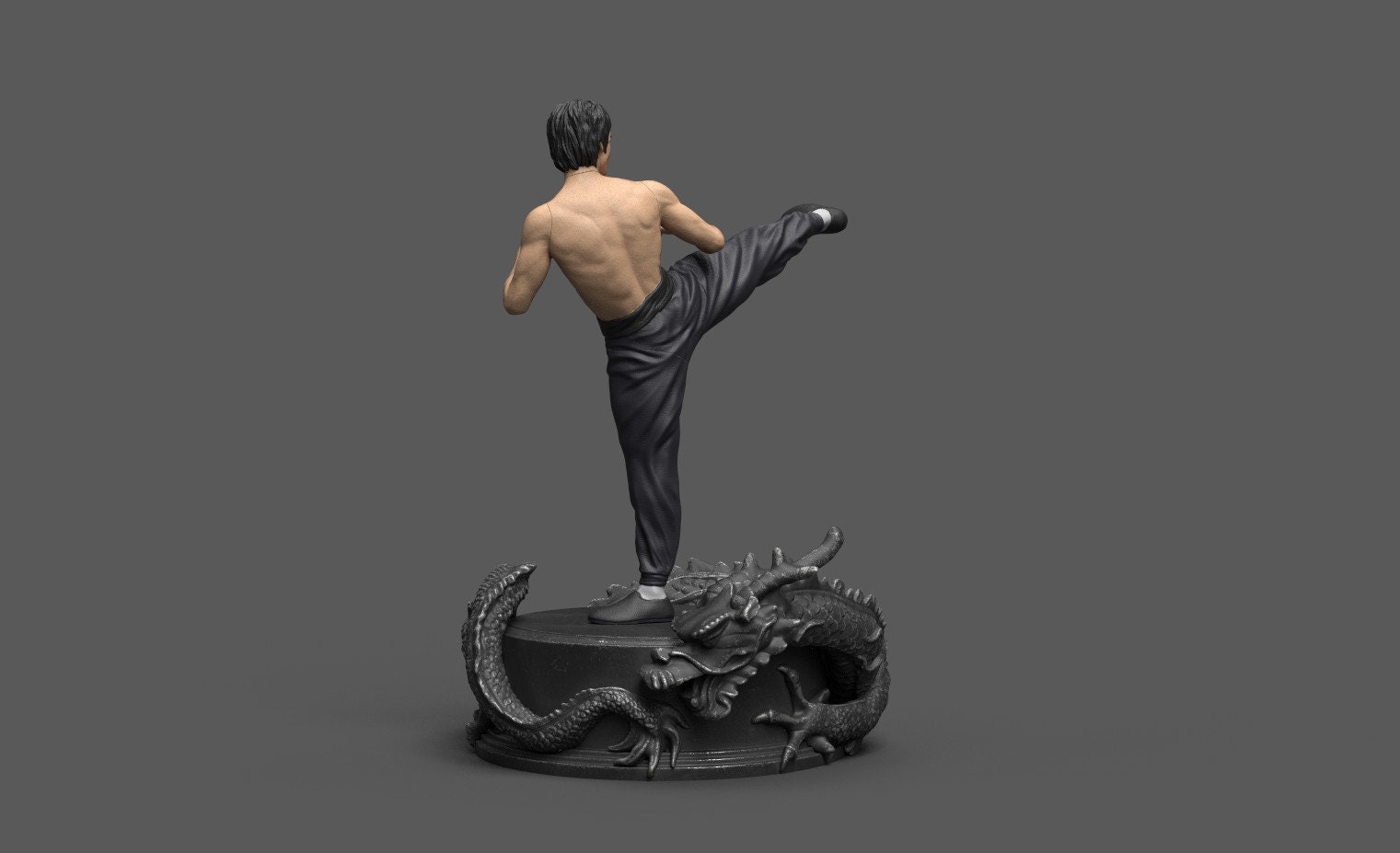 Bruce Lee 3D Model STL File (digital Download) - Etsy