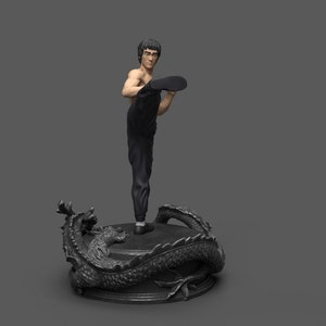 Bruce Lee 3D Model STL File (digital Download) - Etsy