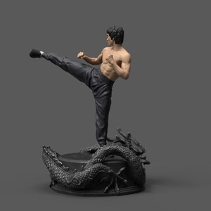 Bruce Lee 3D Model STL File (digital Download) - Etsy