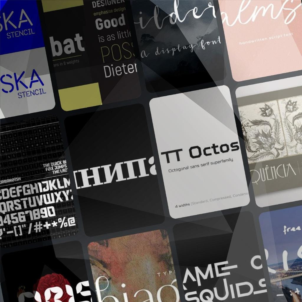 Premium 200+ Fonts Bundle Collection - Etsy