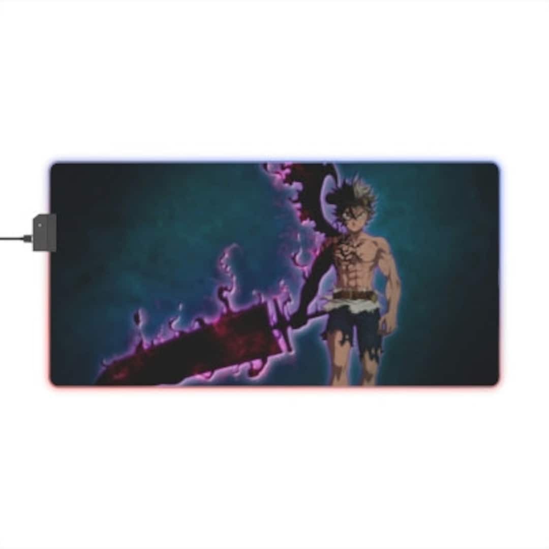 Black Clover Mouse Pad - Etsy