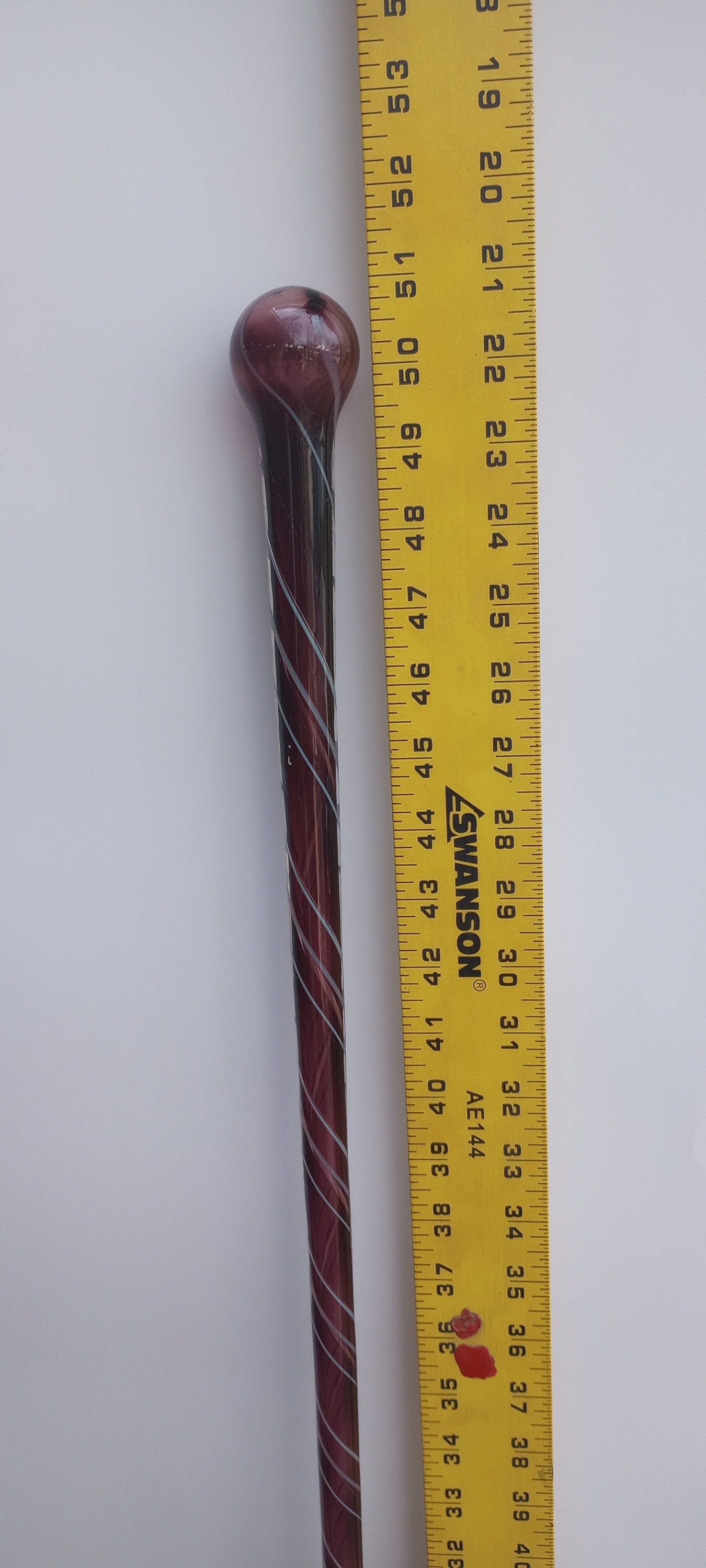 Blown Glass Whimsy Walking Stick - Etsy