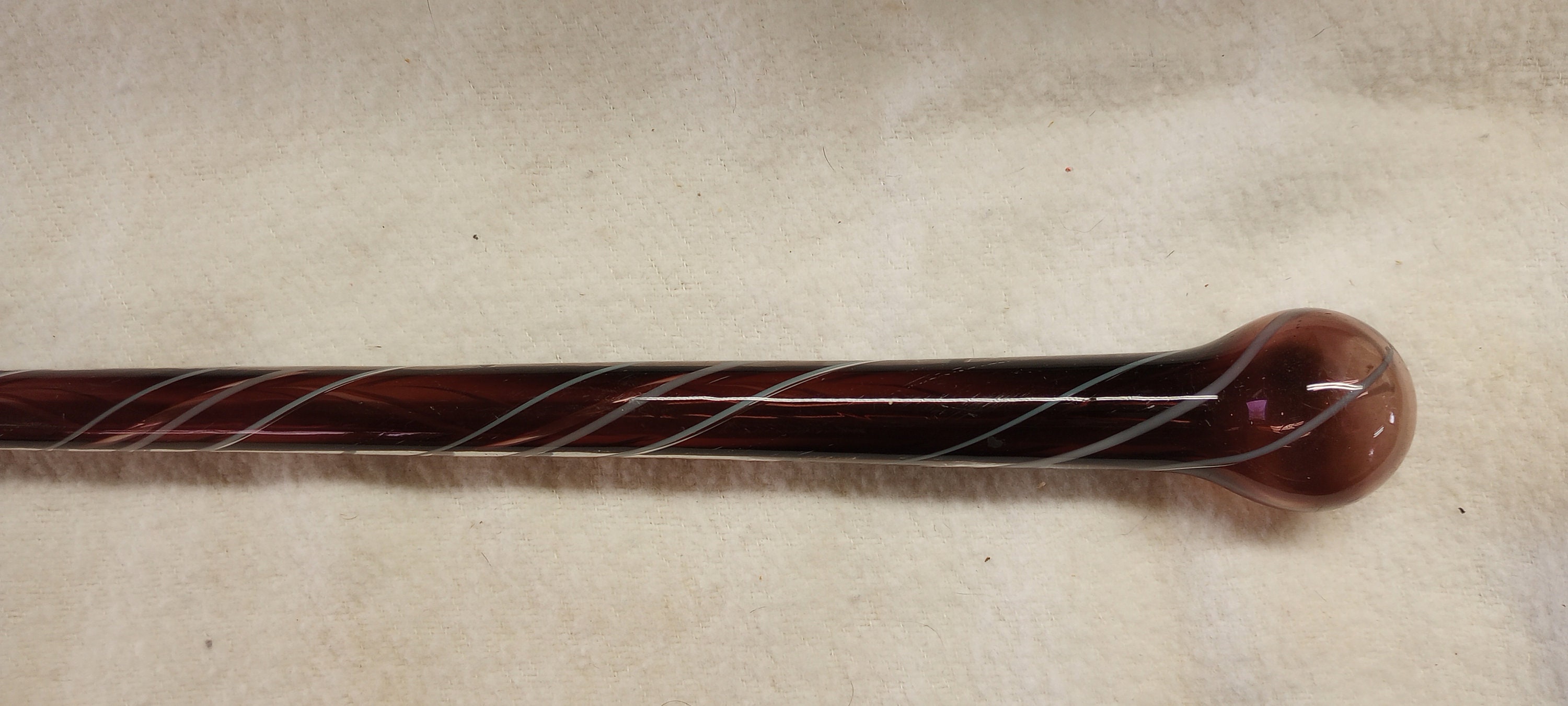 Blown Glass Whimsy Walking Stick - Etsy