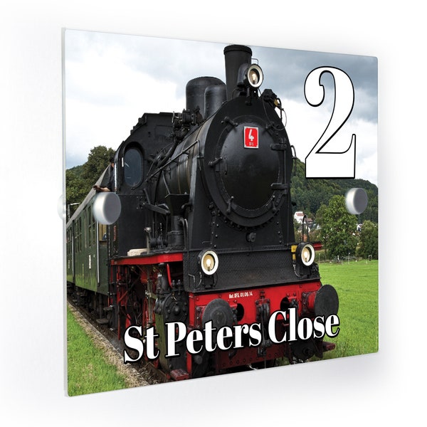 House Number Plaque - Etsy UK