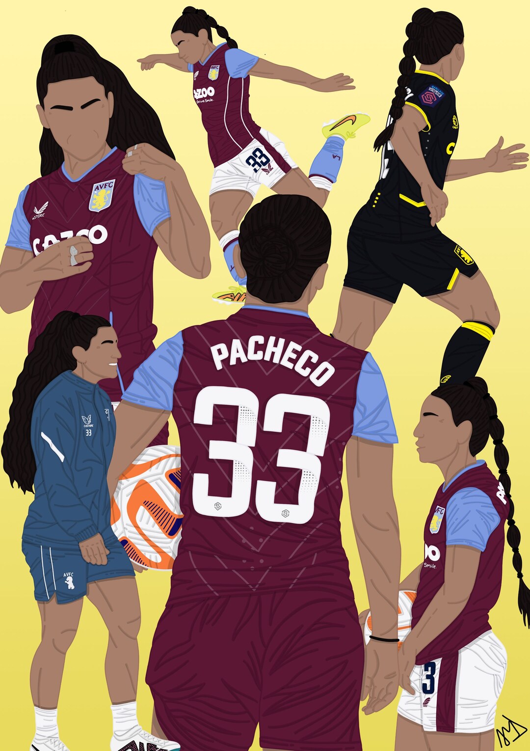 Maz Pacheco Print - Etsy UK