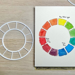 Color Wheel Template Set of 2 - Etsy