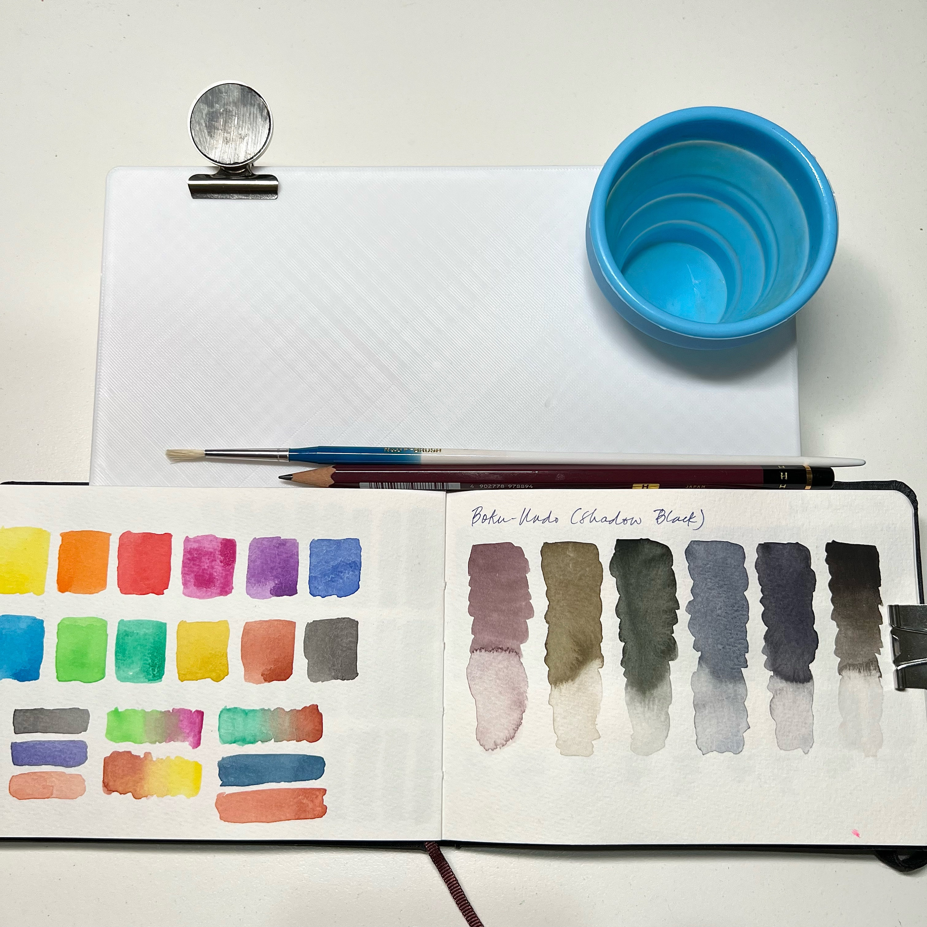 Compact Sketch Board for Plein Air Painting A5 - Etsy