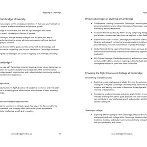 Applying to Oxbridge 2025 - the Ultimate Oxbridge Application Guide - Etsy