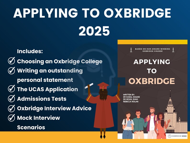 Applying to Oxbridge 2025 - the Ultimate Oxbridge Application Guide - Etsy