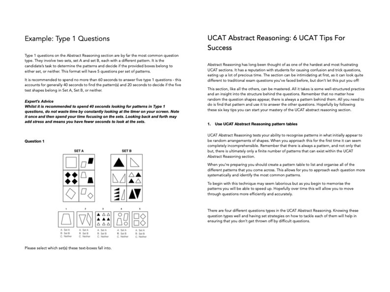 UCAT Abstract Reasoning Study Guide: Tips and Questions From Experts ...