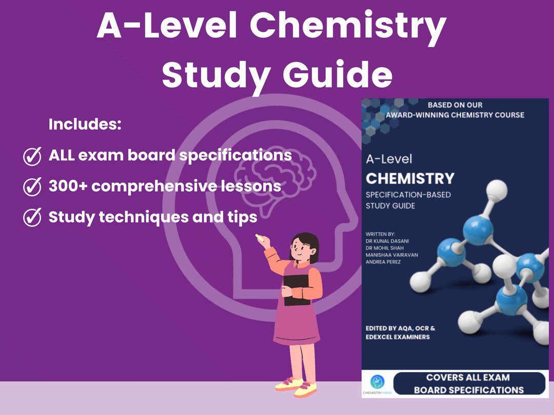 A-level Chemistry Study Guide: Specifications for EVERY Exam Board - Etsy