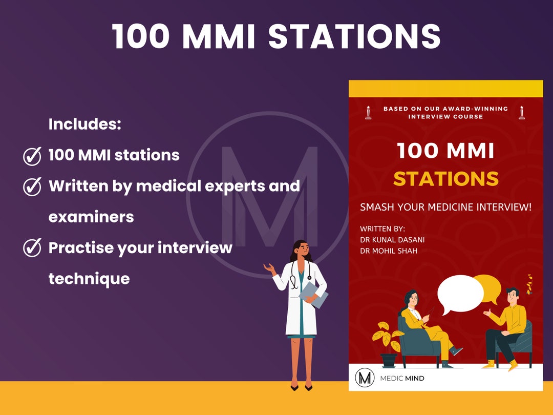 MMI Medical Interviews: 100 MMI Stations - Etsy