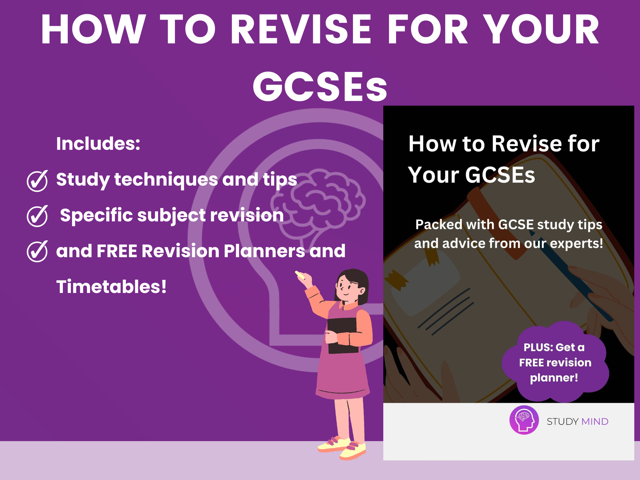 How to Revise for Your Gcses: Study Guide and Revision Planner - Etsy