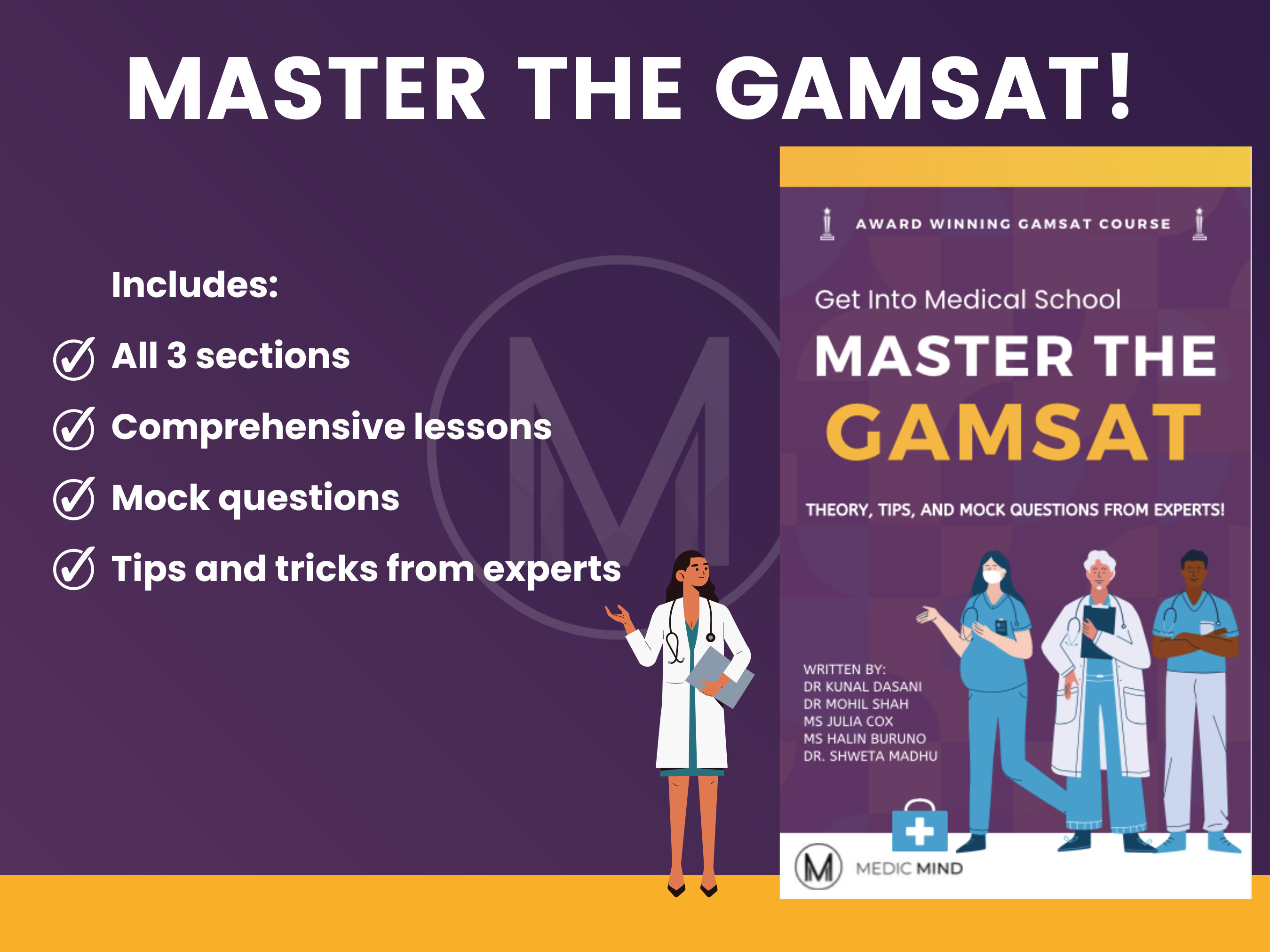 Master the GAMSAT: Theory, Tips and Mock Questions From GAMSAT Experts ...