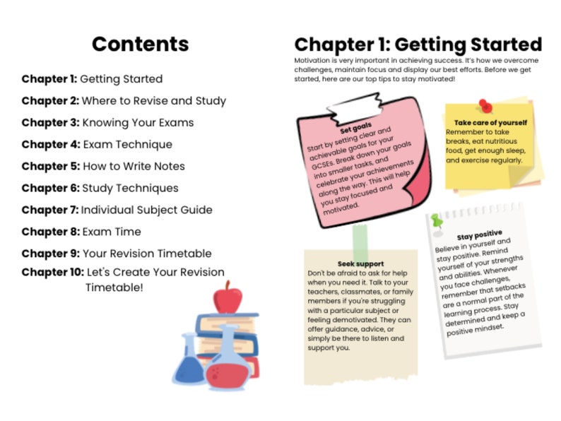How to Revise for Your Gcses: Study Guide and Revision Planner - Etsy