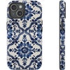Custom Portuguese Tiles and Wood Phone Case iPhone 15 14 Pro Max 13 12 ...