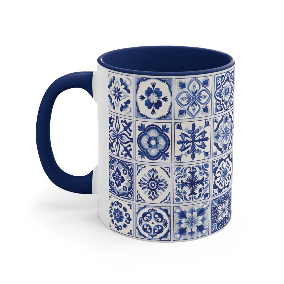 Portuguese Mug - Blue Azulejo Tiles Coffee Mug - Gift From Portugal ...