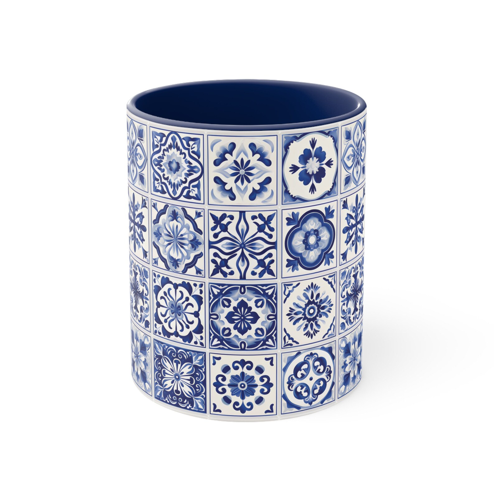 Portuguese Mug - Blue Azulejo Tiles Coffee Mug - Gift From Portugal ...