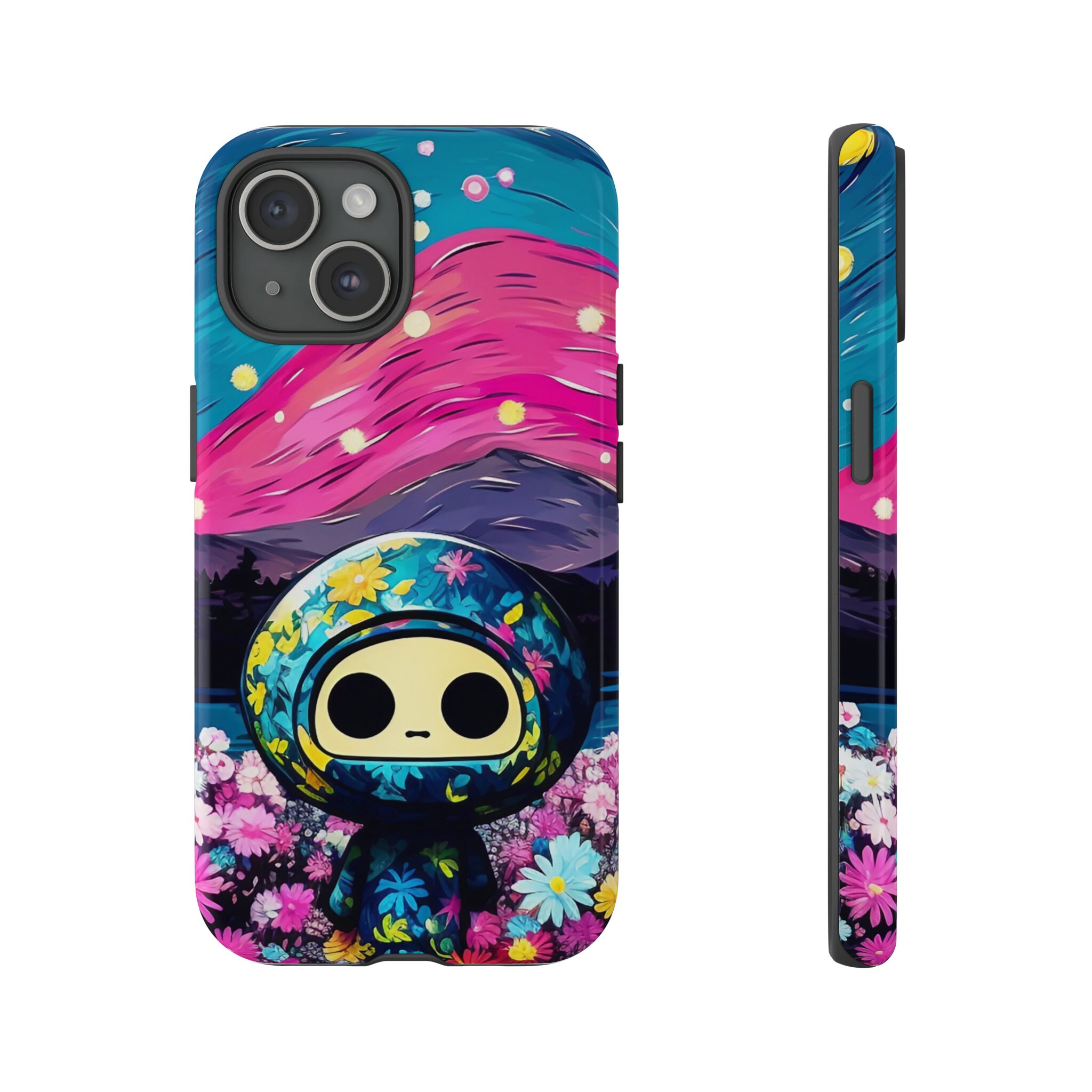 Takashi Murakami Inspired Starry Night Sturdy Cell Phone Case iPhone ...