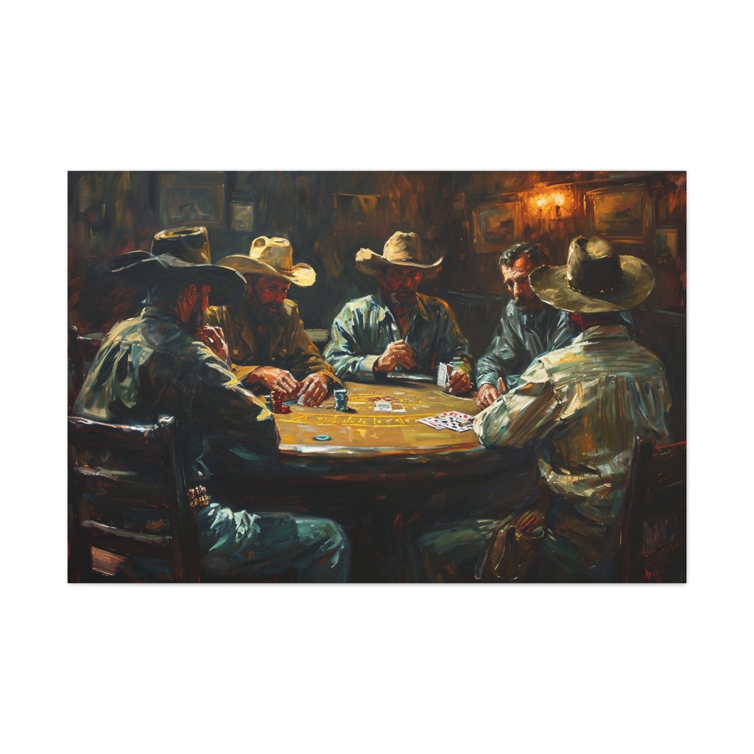 Old West Poker Game - Etsy