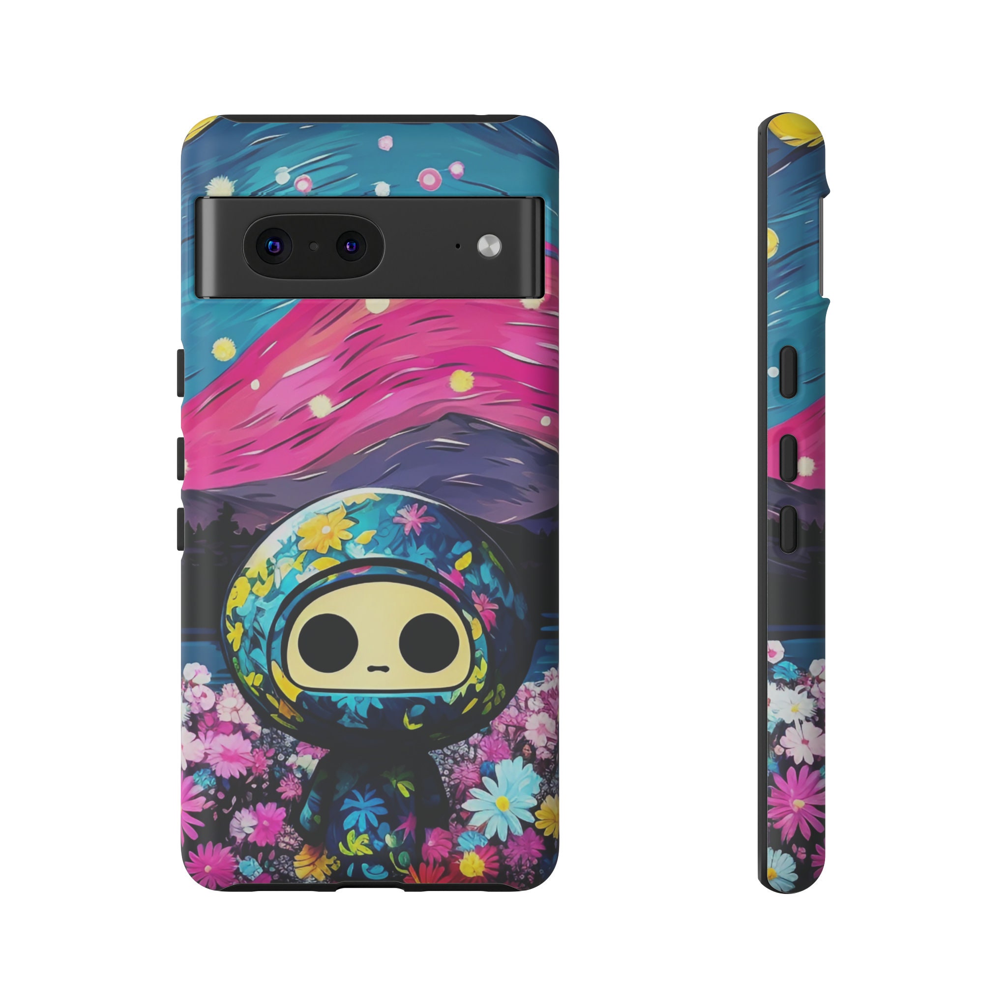 Takashi Murakami Inspired Starry Night Sturdy Cell Phone Case iPhone ...