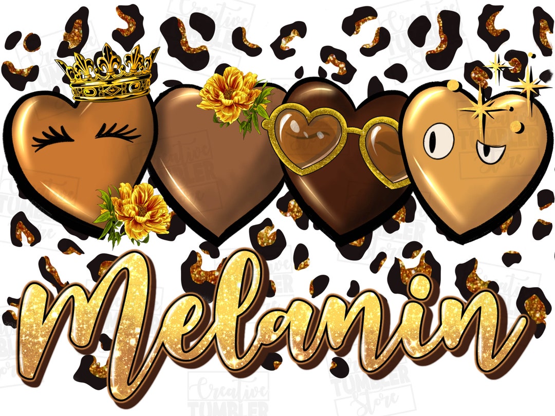 Melanin Png Sublimation Design Download, Black Lives Matter Png ...