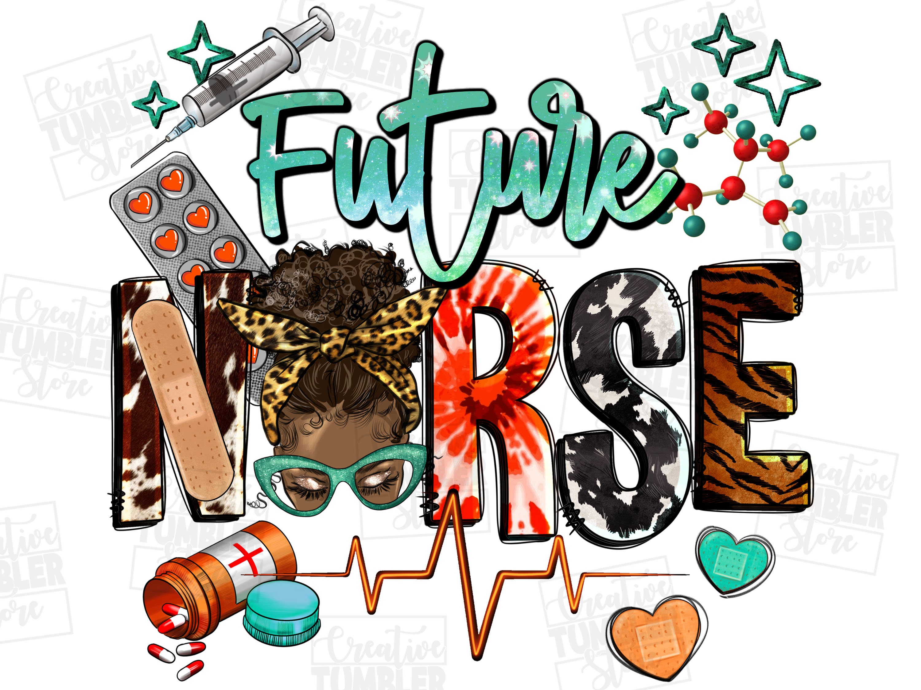 Future Nurse Png Sublimation Design Download Nurse Png - Etsy