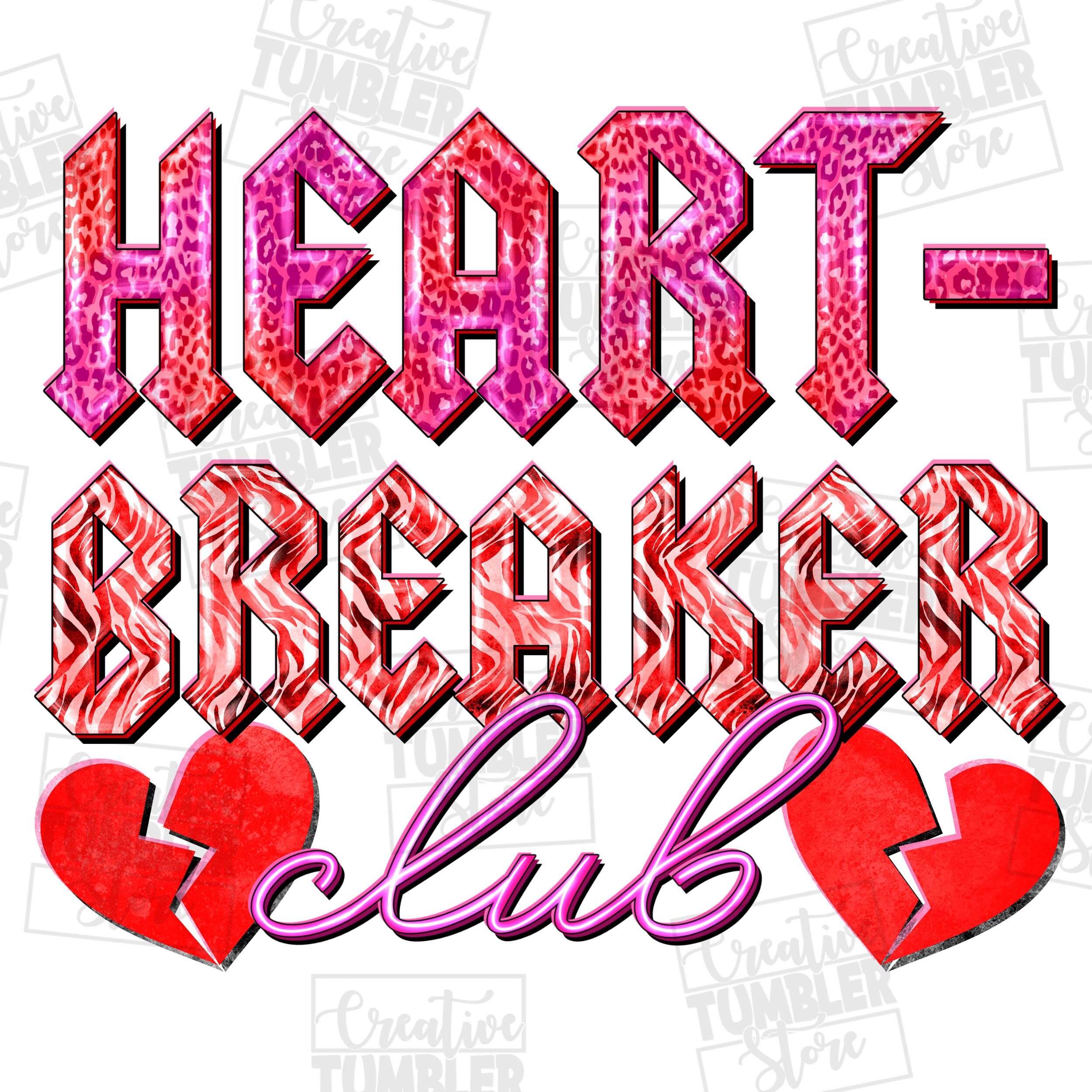 Heartbreaker Club Png Sublimation Design Download Anti - Etsy