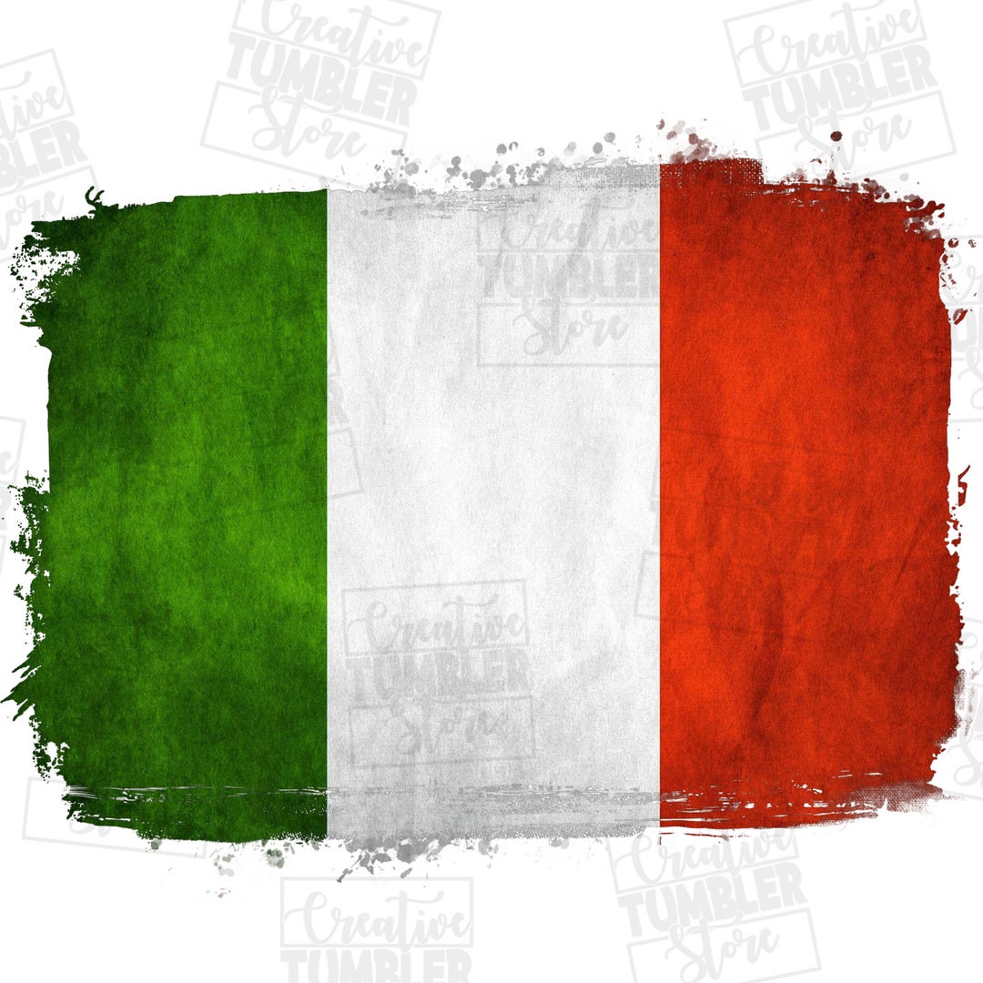 Italian Flag Png Sublimation Design Download, Italian Png, Italy Flag ...