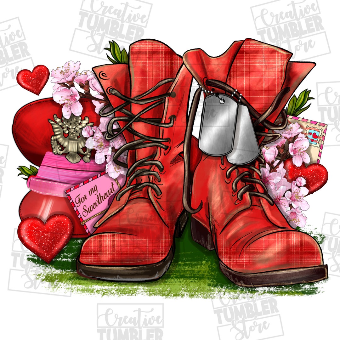 Army Valentine's Day Png Sublimation Design Download, Happy Valentine's ...