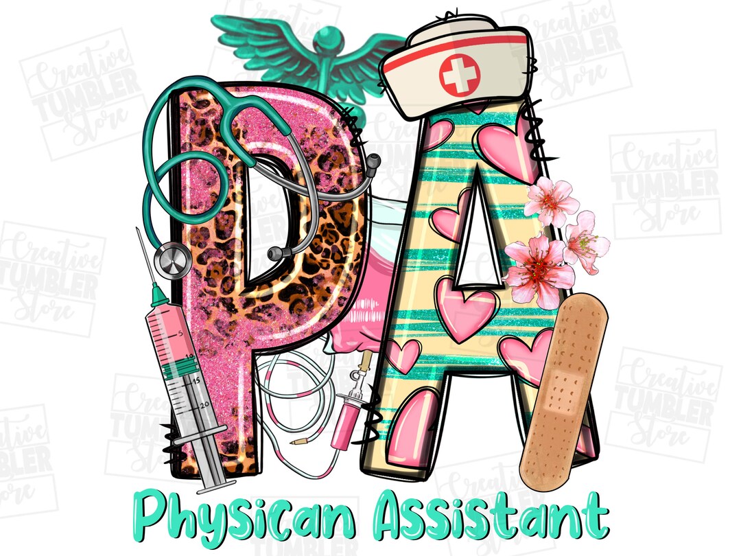 PA Physician Assistant Png Sublimation Design Download, Medical Png ...