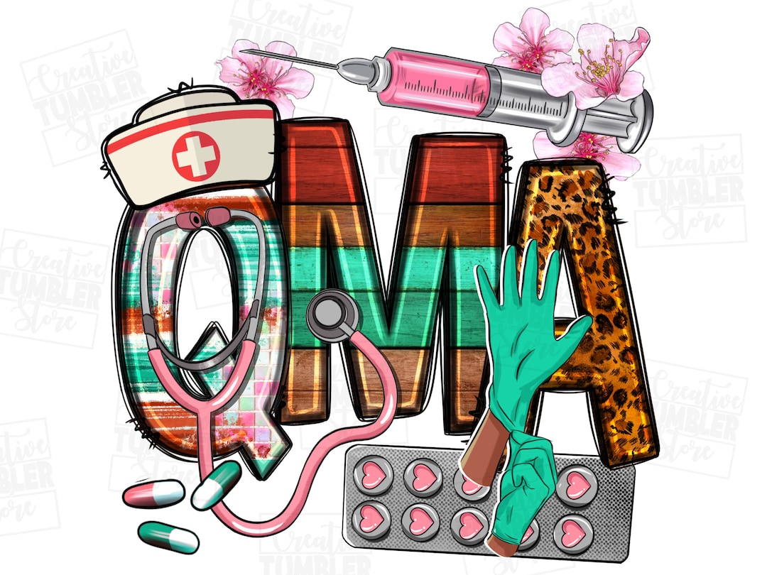 QMA Qualified Medical Aide Png Sublimation Design Download, Western QMA ...