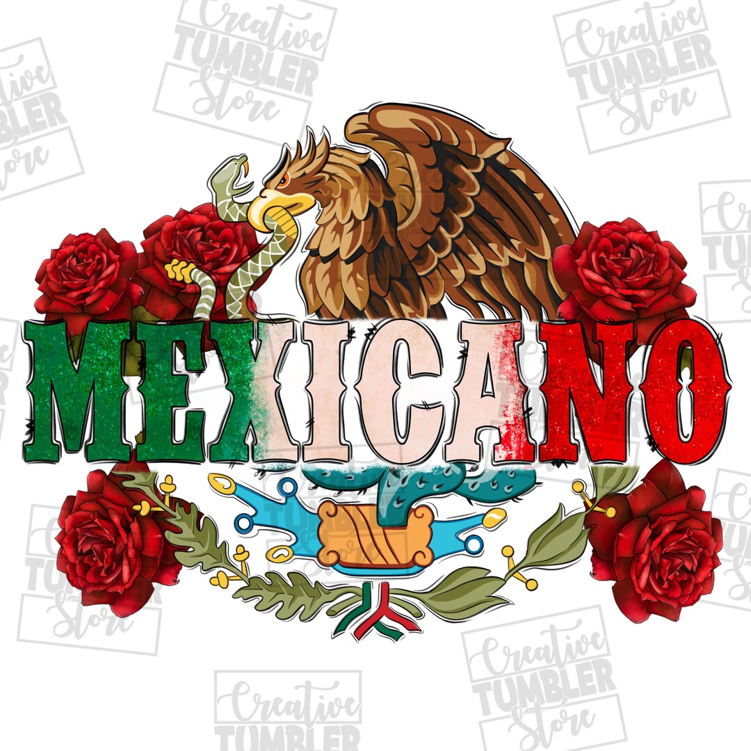 Mexicano Png Sublimation Design Download, Mexico Png, Mexican Flag Png ...