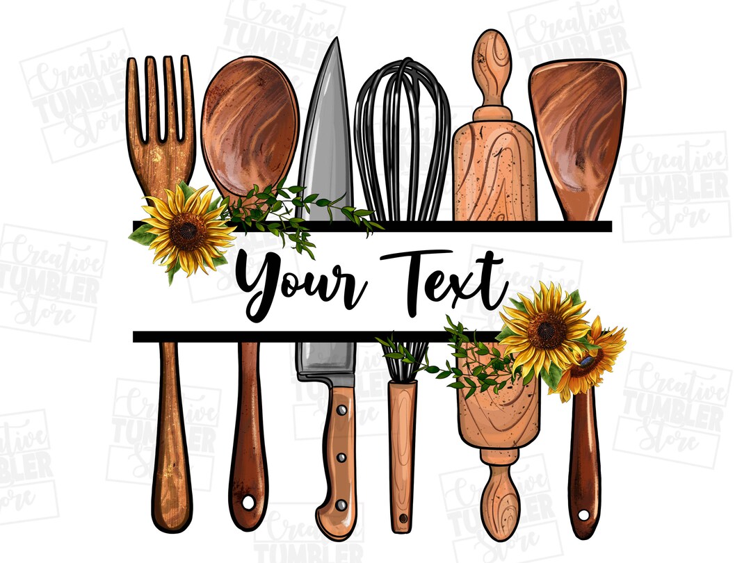Personalized Kitchen Tools Png Sublimation Design Download, Cooking Png ...