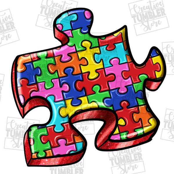 Autism Puzzle Piece - Etsy