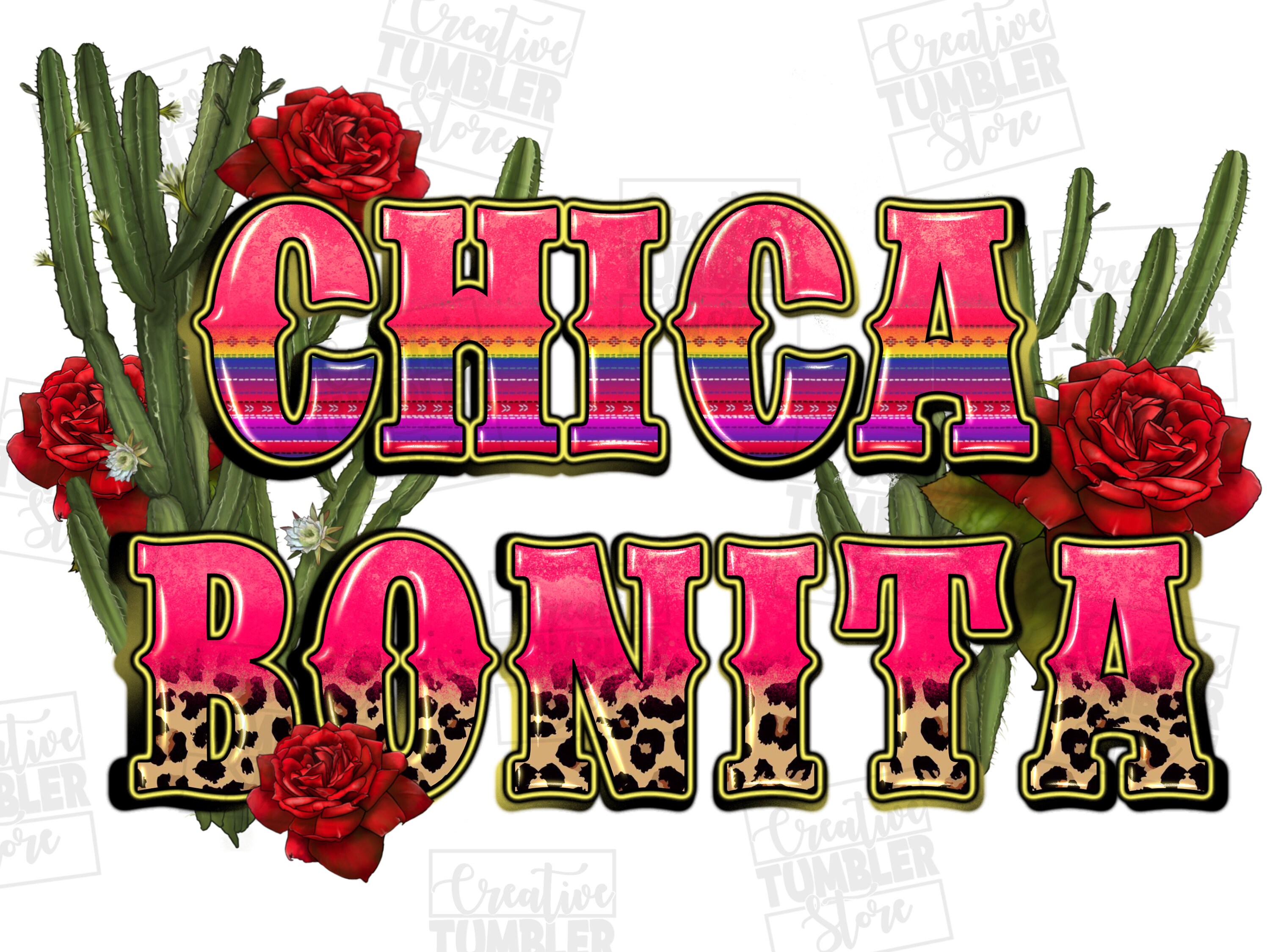 Chica Bonita Png Sublimation Design Download Western Bonita - Etsy