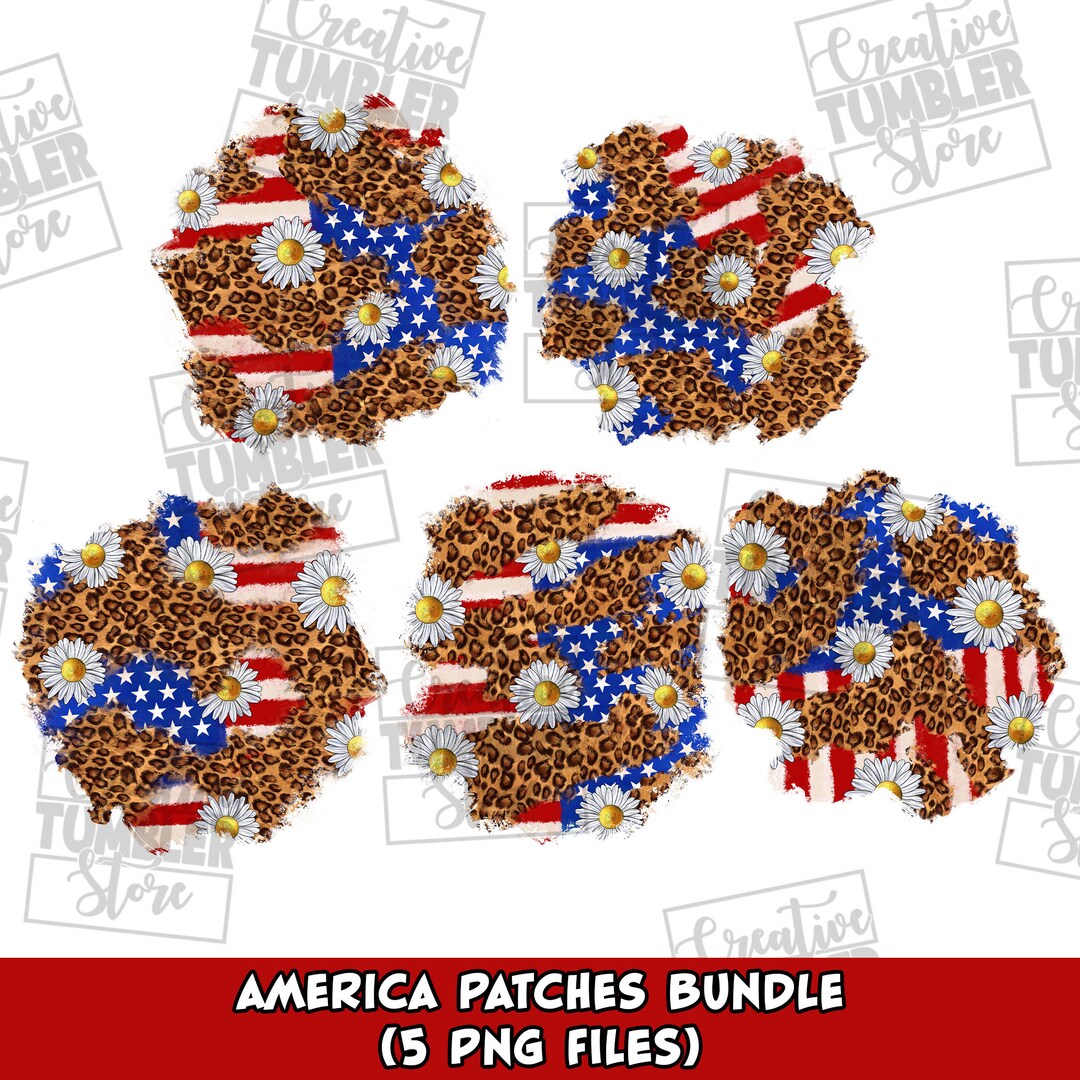 America Patches Bundle Png, Western Patches Bundle Png, 4th of July Png ...