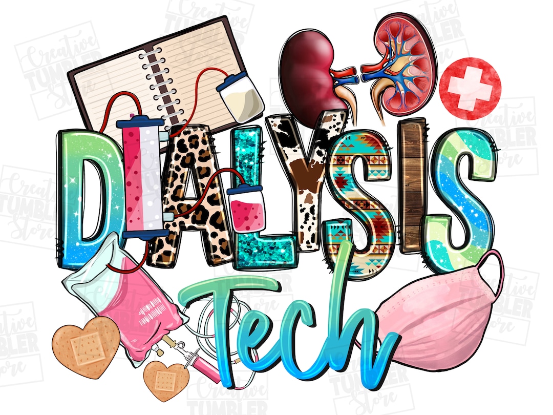 Dialysis Tech Png Sublimation Design Download, Western Dialysis Png ...
